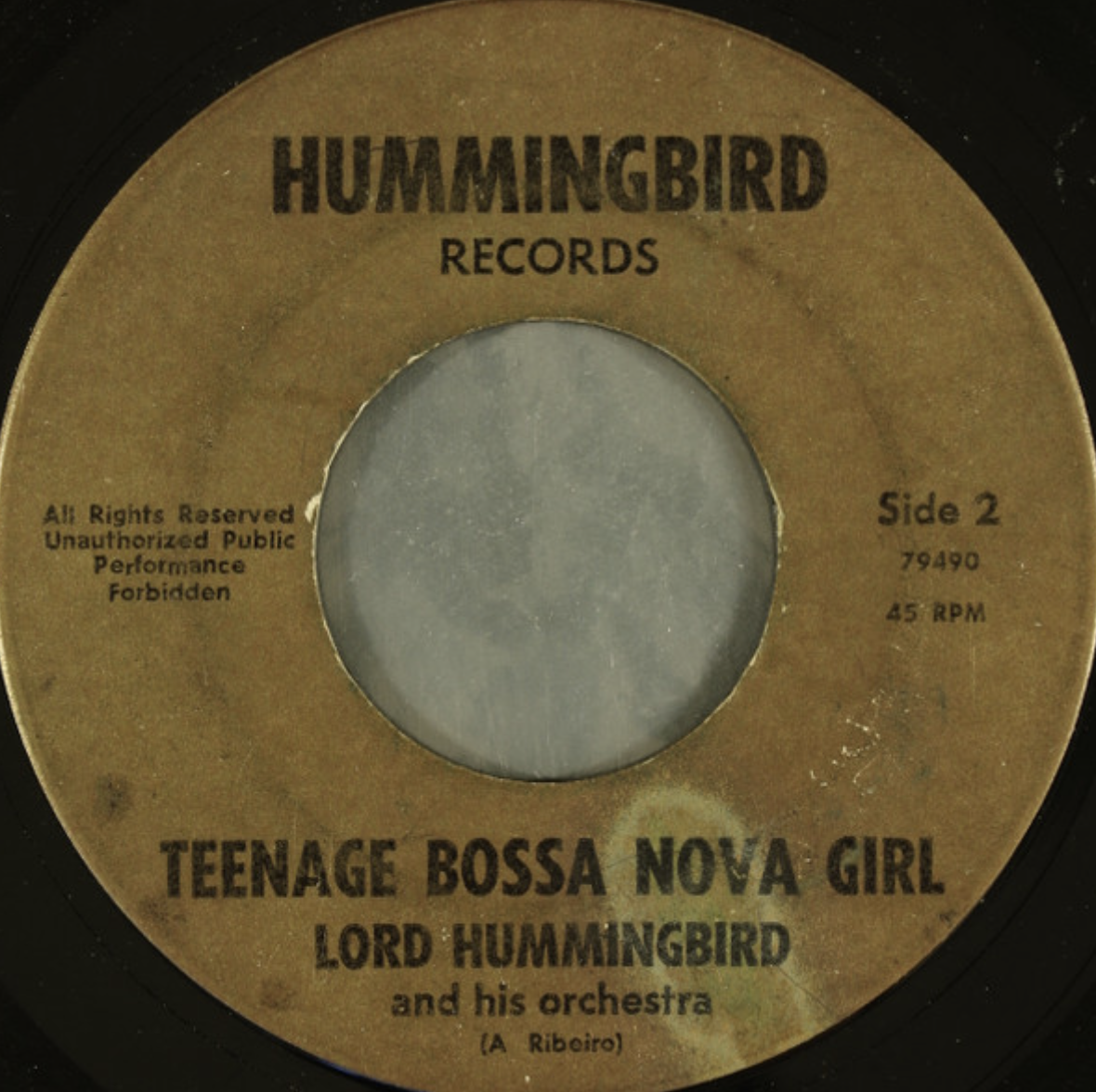 OLDIES SUNDAY: Lord Hummingbird – Teenage Bossa Nova Girl (1963) – 13th ...