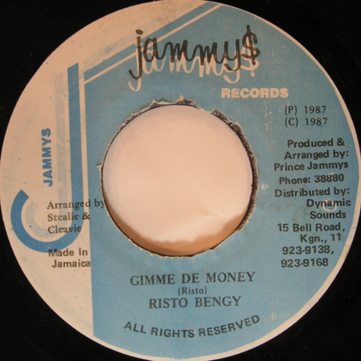 OLDIES SUNDAY: Risto Benji – Gimme De Money (1987) – 13th Street Promotions